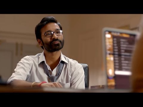 dhanush mass scene and mass bgm from vip 2 - YouTube