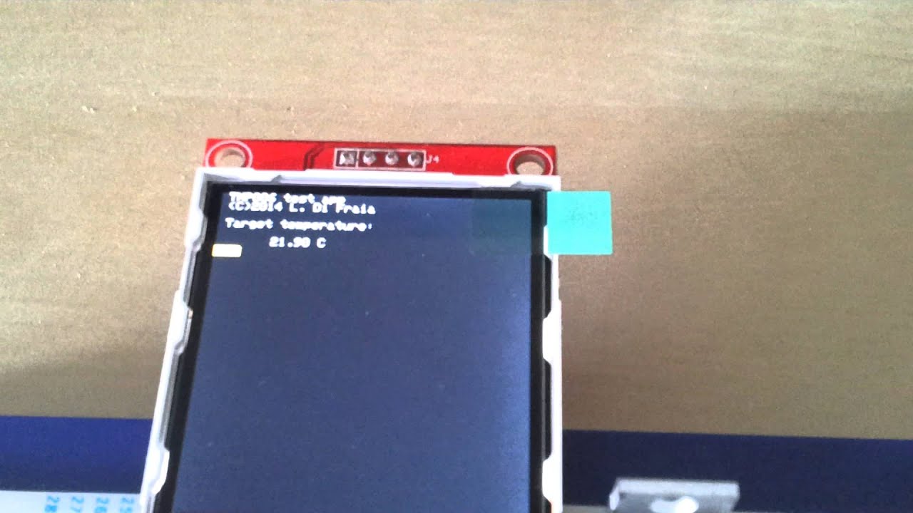 Texas Instrument TMP006 sensor integration - YouTube