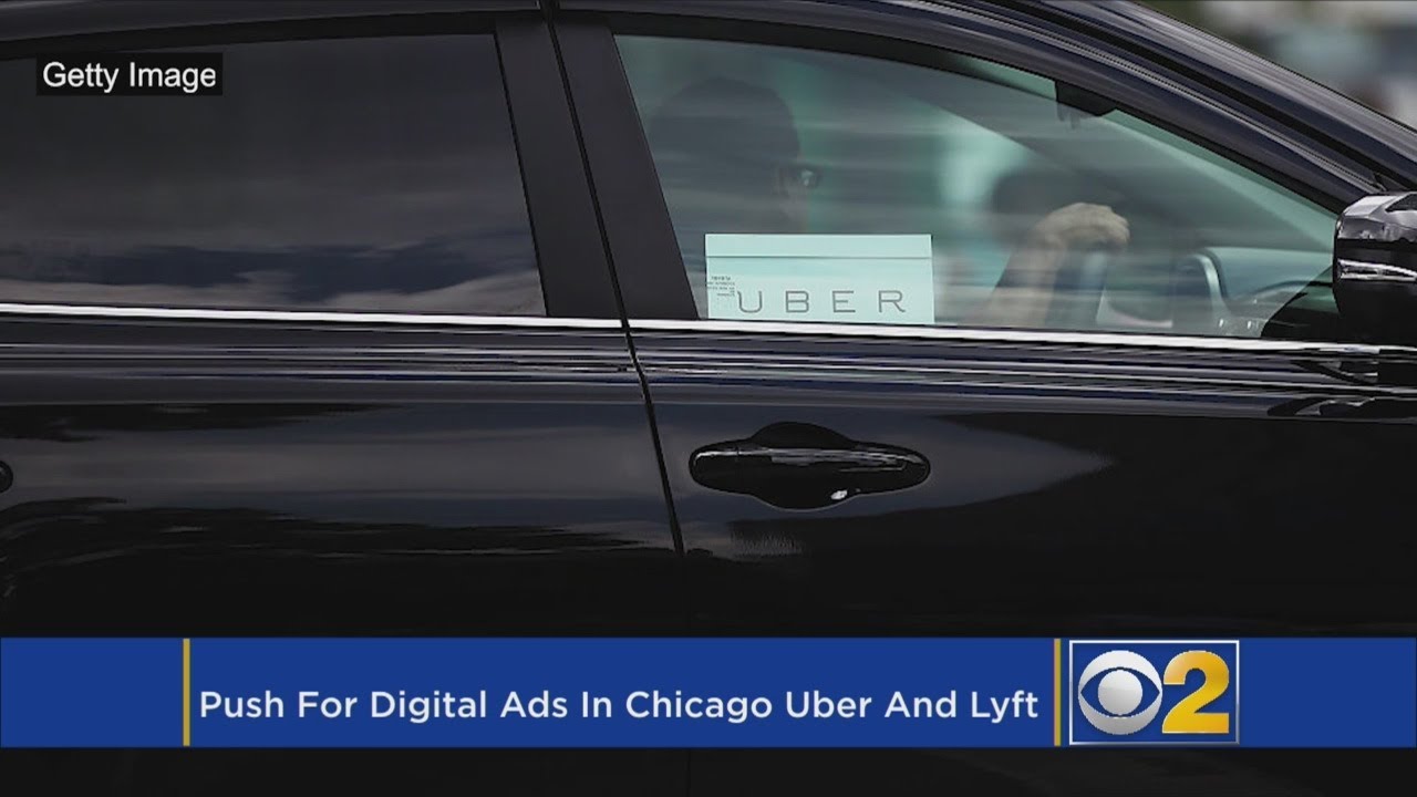 Digital Ads Inside Uber And Lyft Cars - YouTube