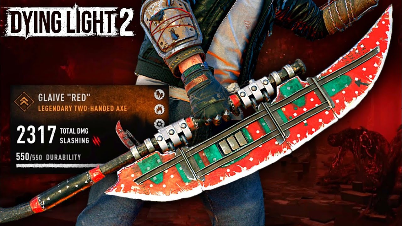 NEW Week 2 Summer Event Legendary Weapon (Glaive Red) In Dying Light 2 ...