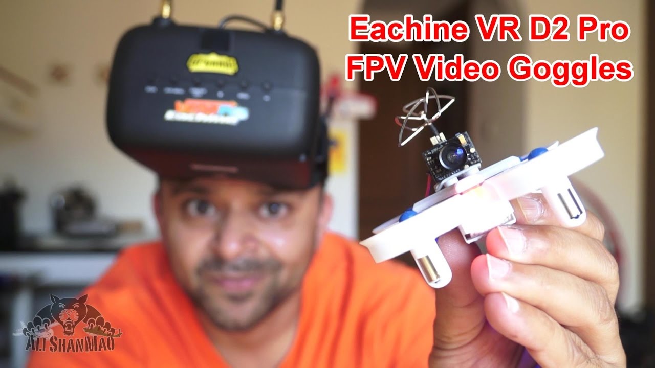FPV Whooping with Eachine E011 and Eachine VR D2 Pro Goggles - YouTube