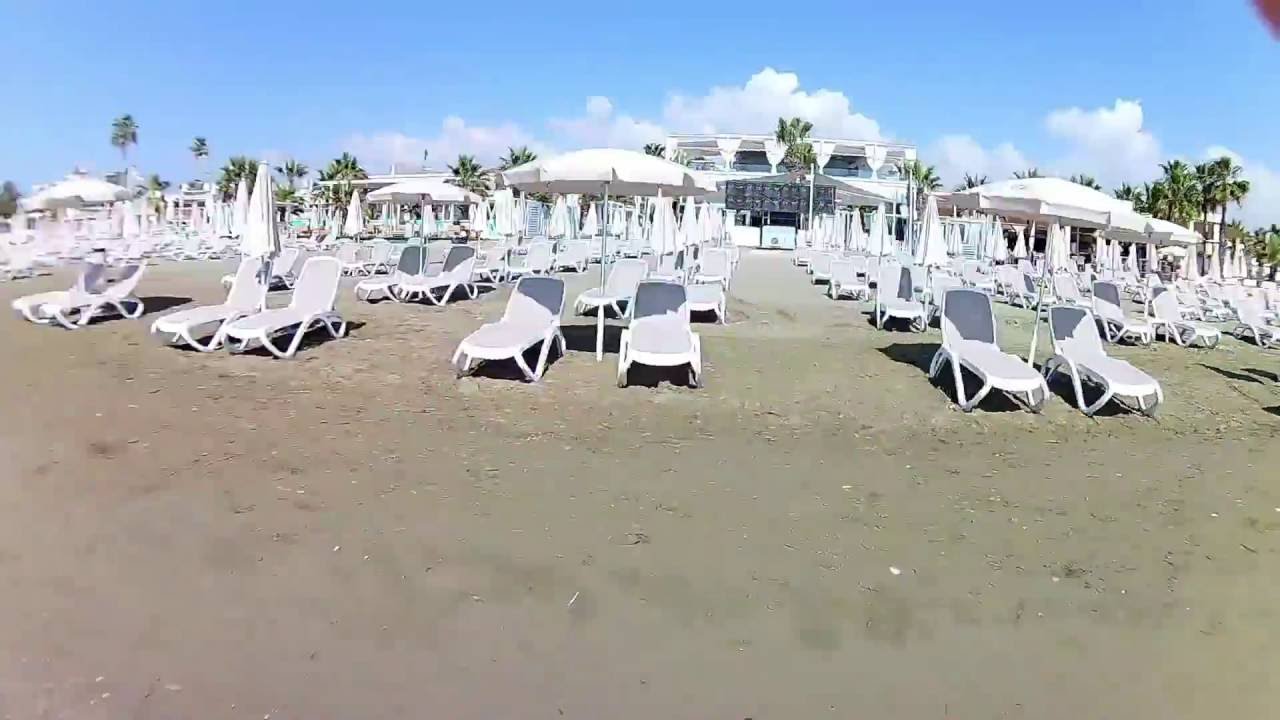 Mackenzie Beach in Larnaca, Cyprus - YouTube