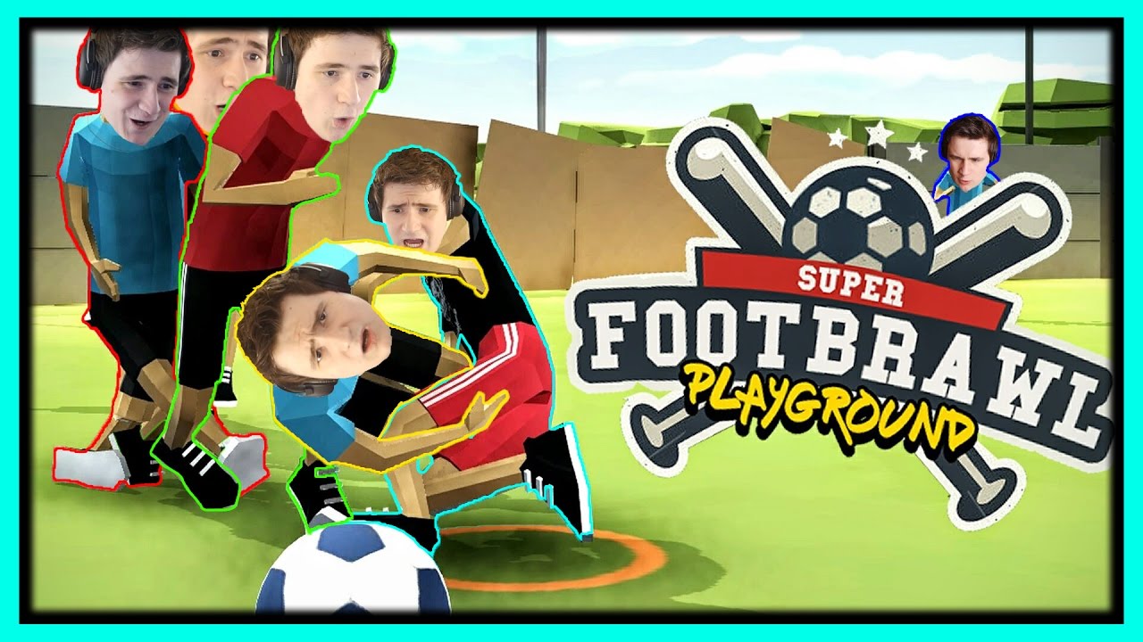 FOTBAL SIMULATOR!! (Footbrawl Playground) - YouTube