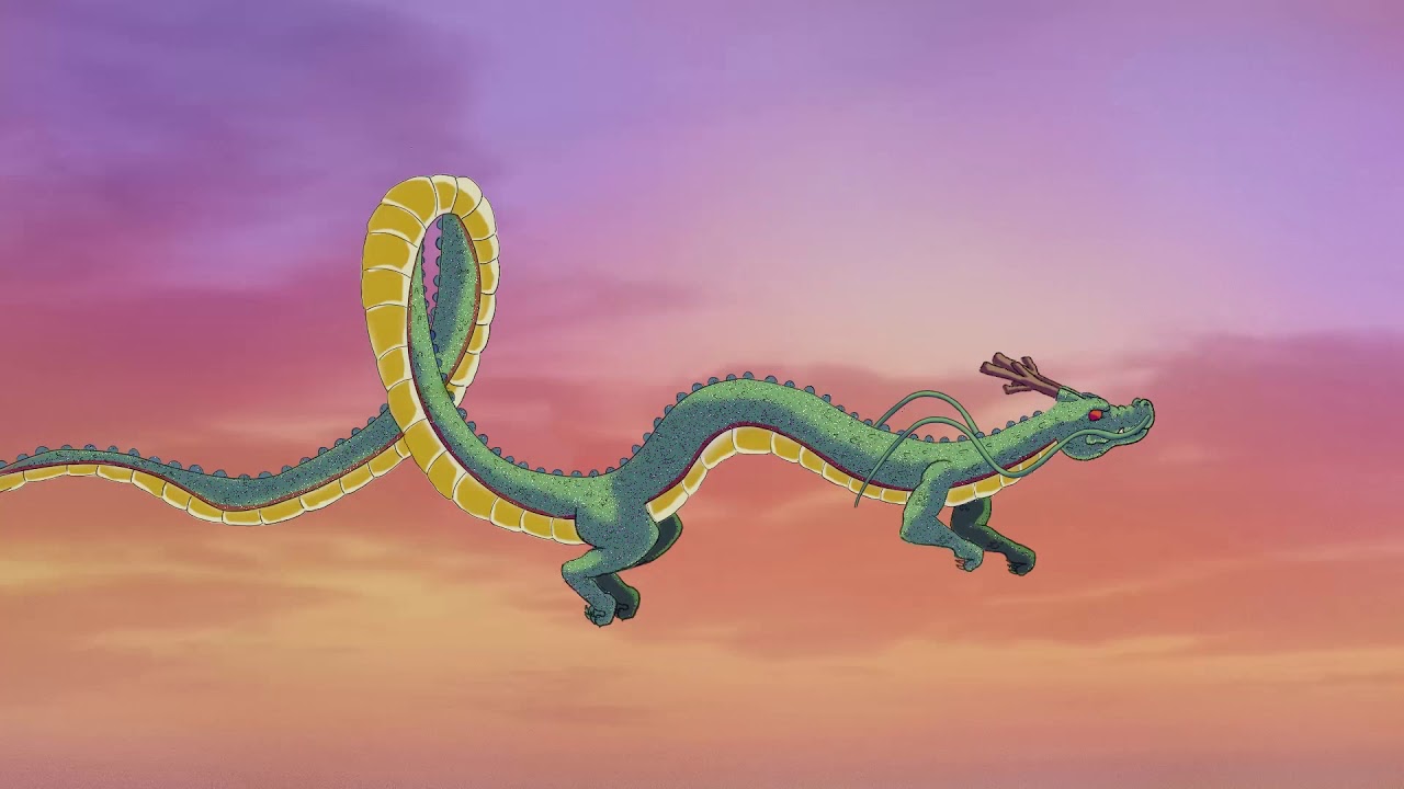 "Shenron on Sun" Dragonball Animation - YouTube