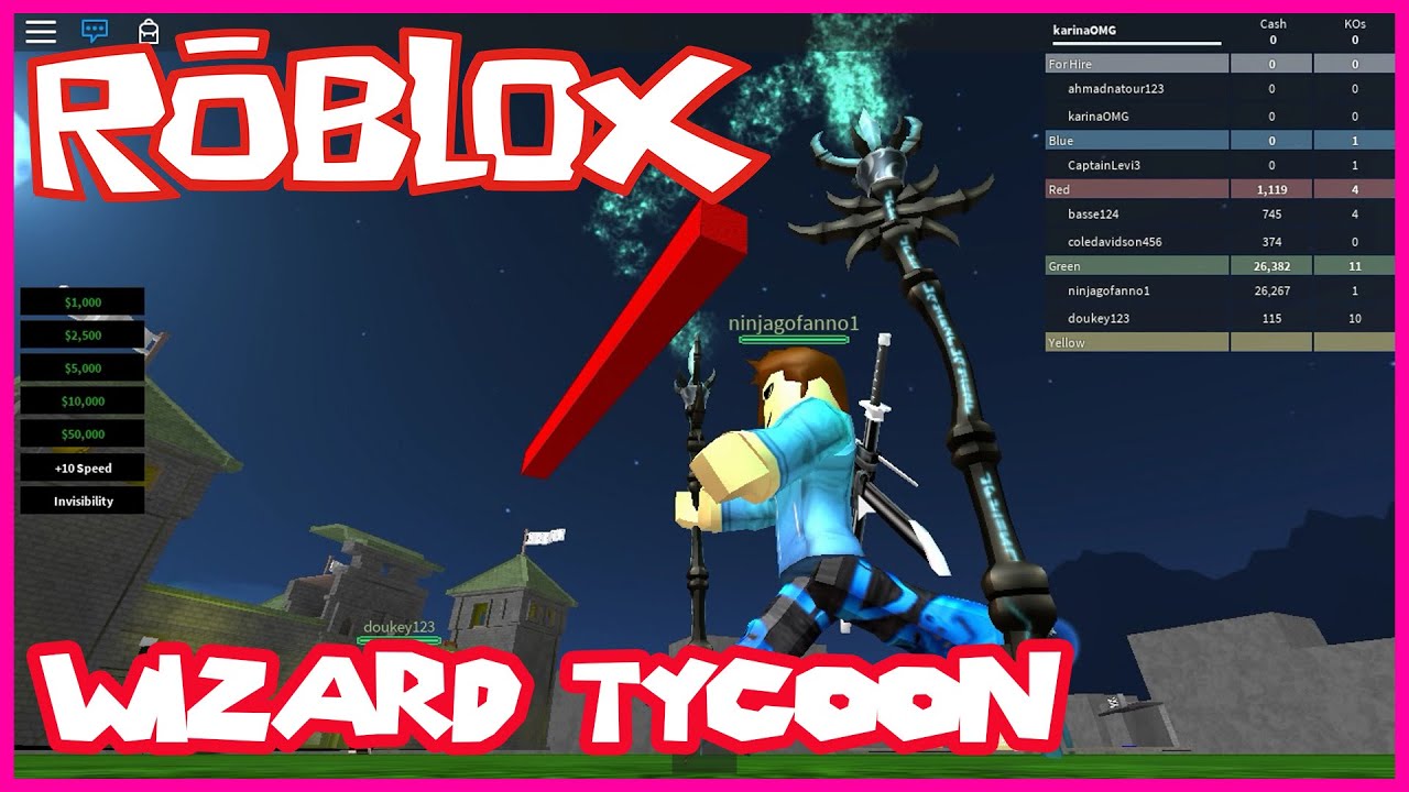 Let's Play Roblox Wizard Tycoon - YouTube