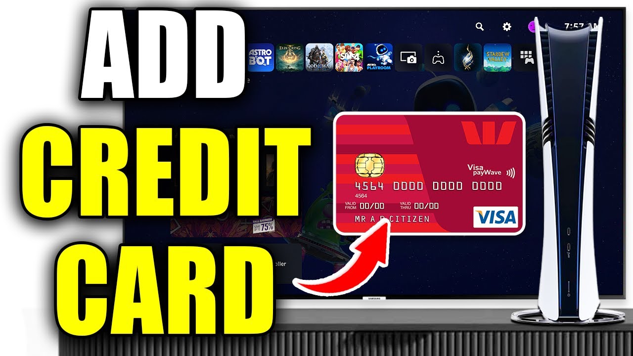 How To Add Credit Card To PS5 Pro - Easy Guide - YouTube