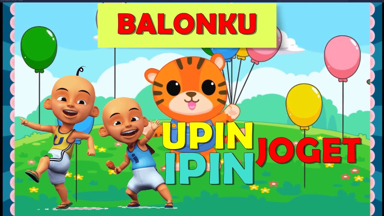 Berhitung Bersama Upin dan Ipin Saat Mereka Menyanyikan Balonku Ada ...