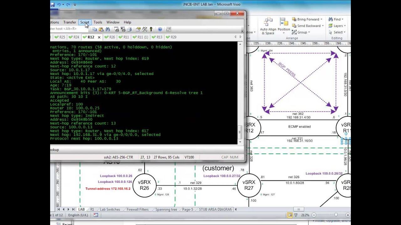 JUNOS JNCIE BGP PATH SELECTION-5-Origin Code - YouTube