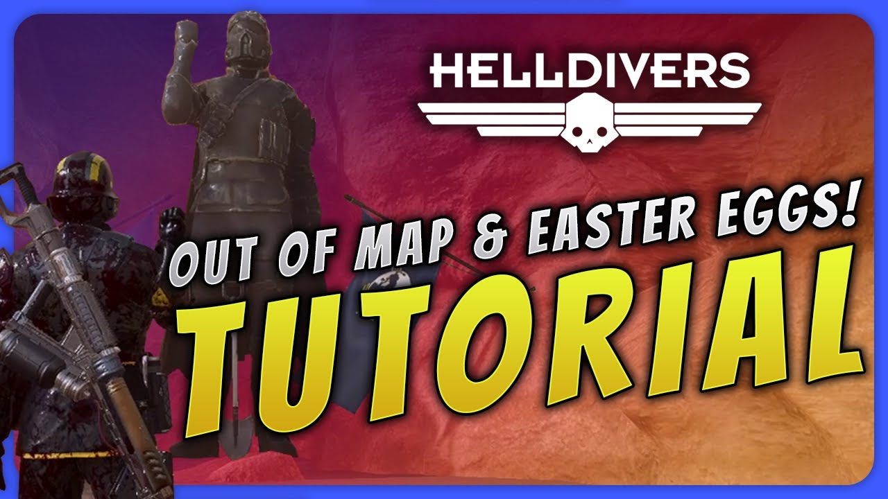 Helldivers 2 Glitches — Outside the Tutorial, Hidden Flamethrower and an Easter Egg - YouTube