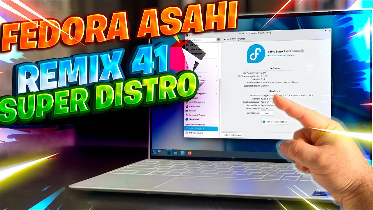 NUEVO! FEDORA Asahi Remix 41 en 2025 / DSTRO de LINUX para Apple ...