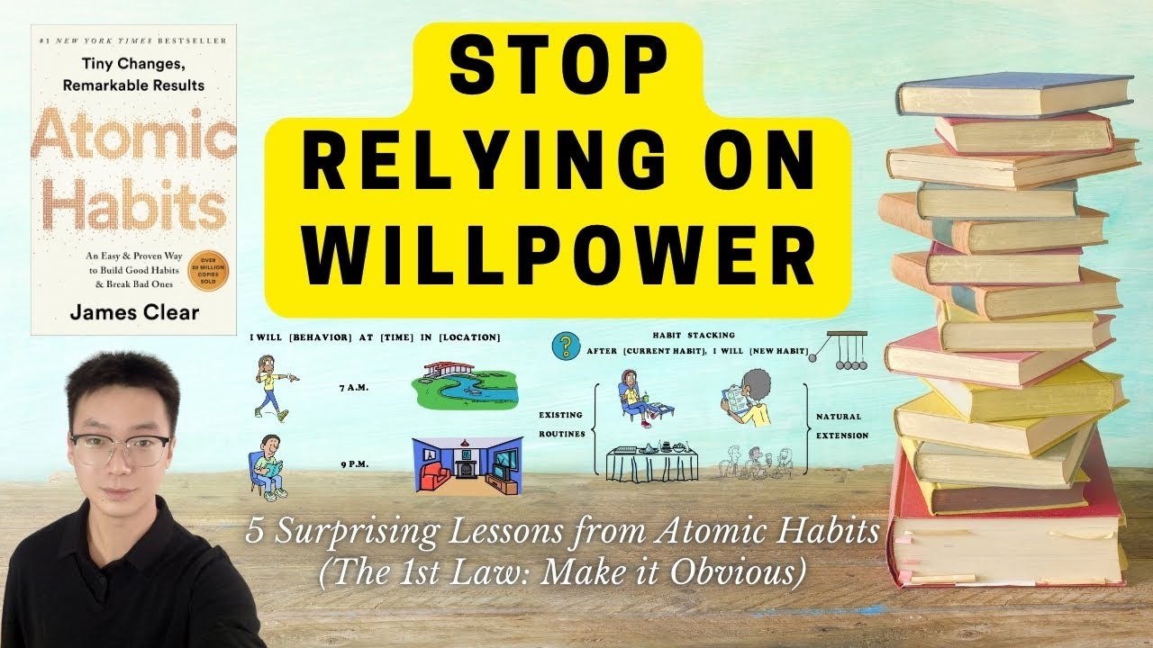 Stop Relying on Willpower | 5 Surprising Lessons from Atomic Habits ...