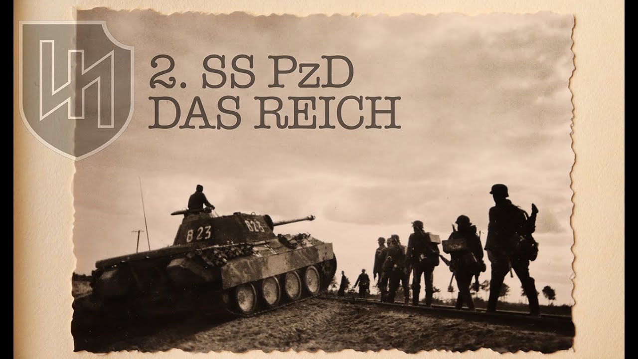 2nd SS Panzer Division Das Reich Original Diary Pt 3, Combat footage ...