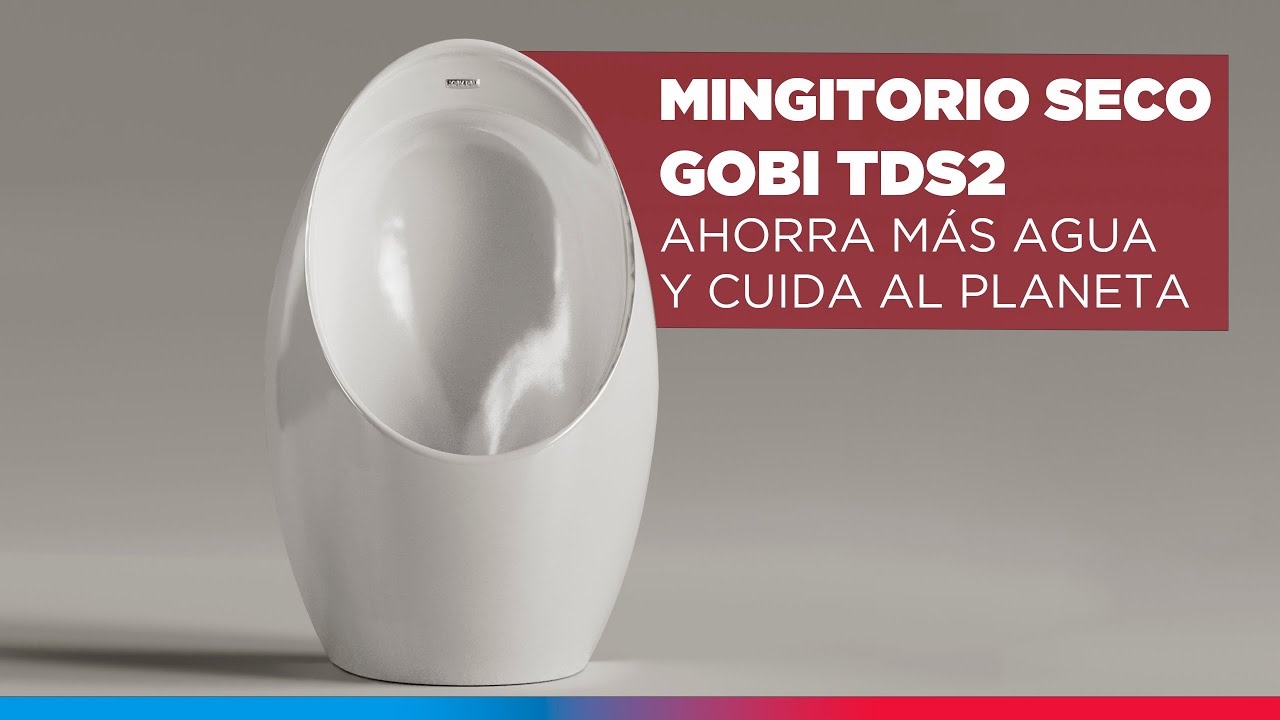 Ahorra agua con el Mingitorio seco GOBI | Tecnología Helvex - YouTube