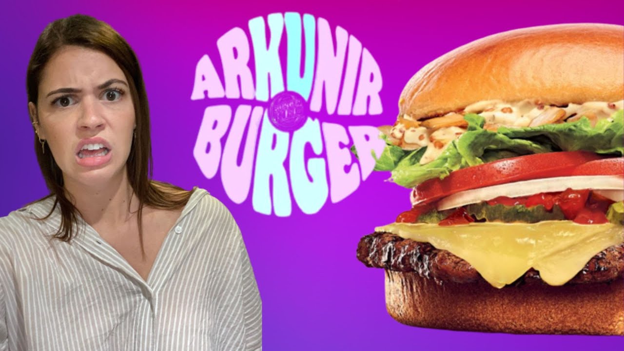 JE TESTE LE ARKUNIR BURGER ET LE MASTER POULET DE BURGER KING - YouTube