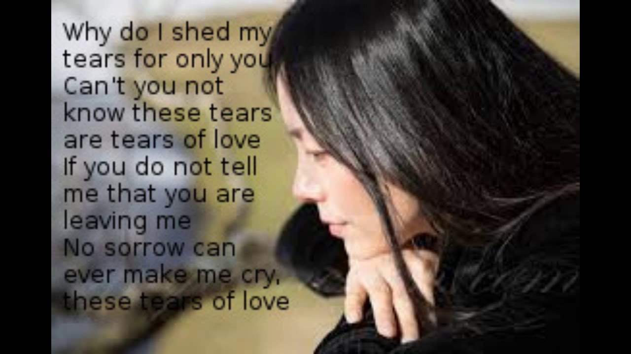 "Lover's Tears" by Yuquan Chen (cover) with lyrics - YouTube