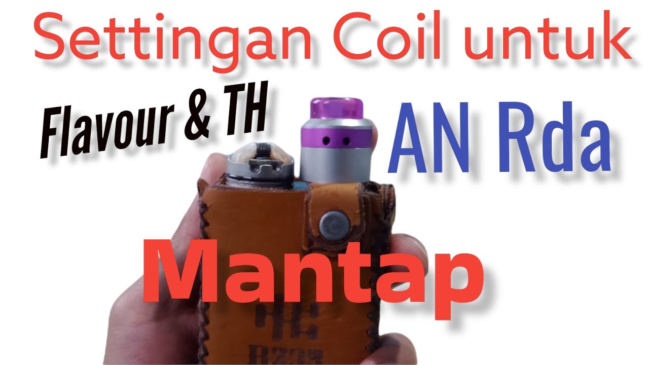 Settingan Coil An RDA - YouTube