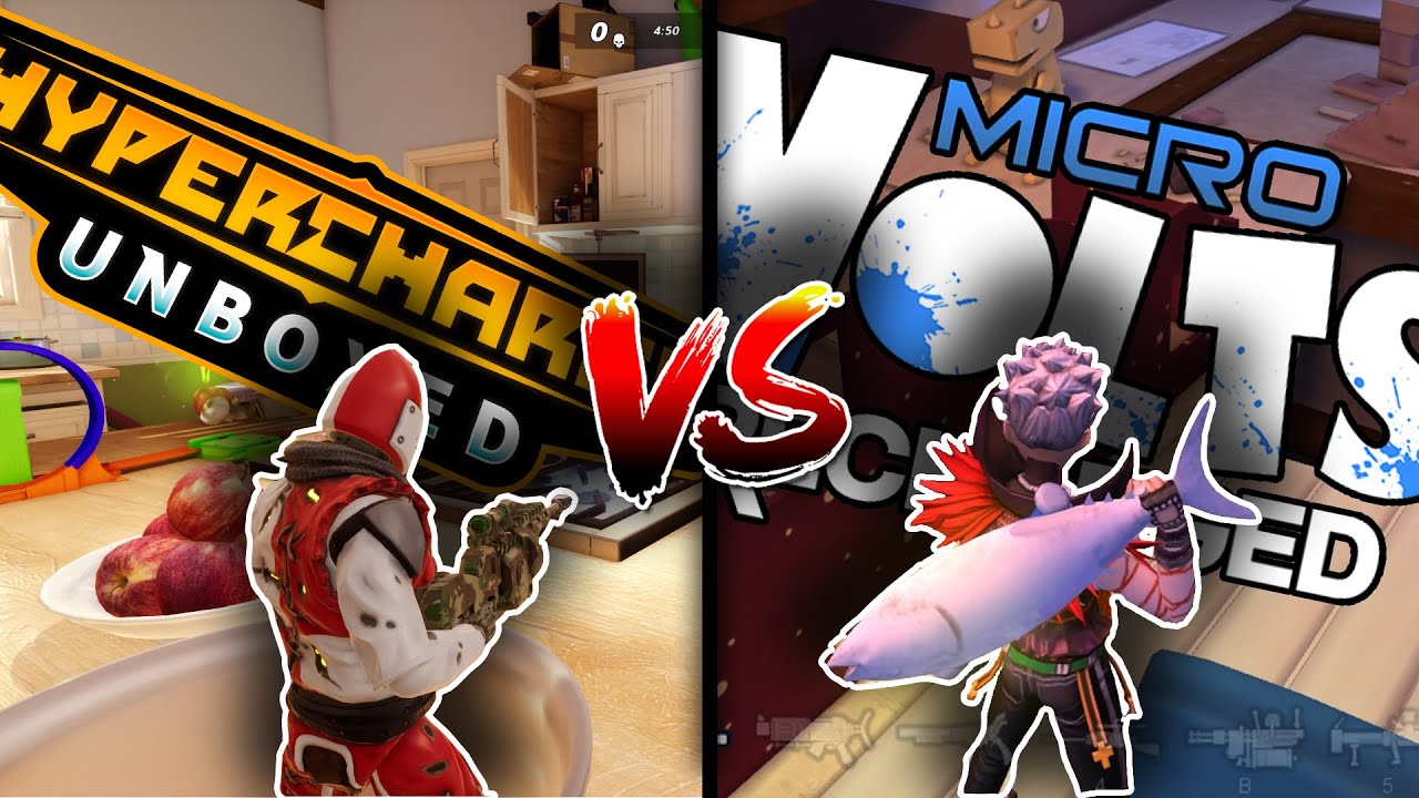 MICROVOLTS VS HYPERCHARGE 2023 (GAME COMPARISON) - YouTube