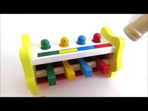 Baby toy learning video learn colors with wooden toys for babies ...