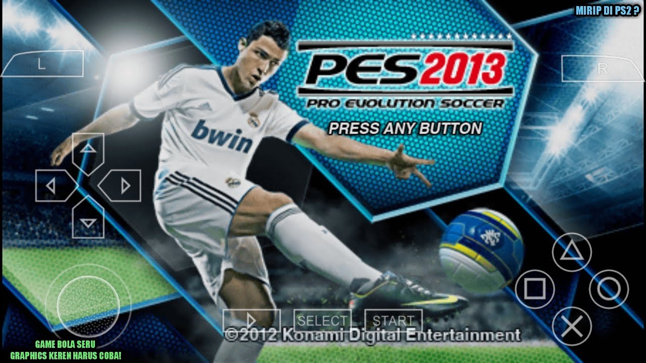 Harus Coba! - Game PES 2013 Ppsspp Android - YouTube