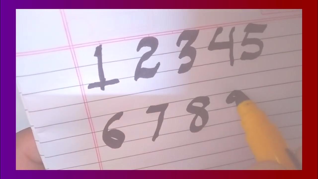 Numbers 1 2 3 4 5 To 15 | Write Numbers from 1 2 3 4 5 6 7 8 9 10 11 12 ...