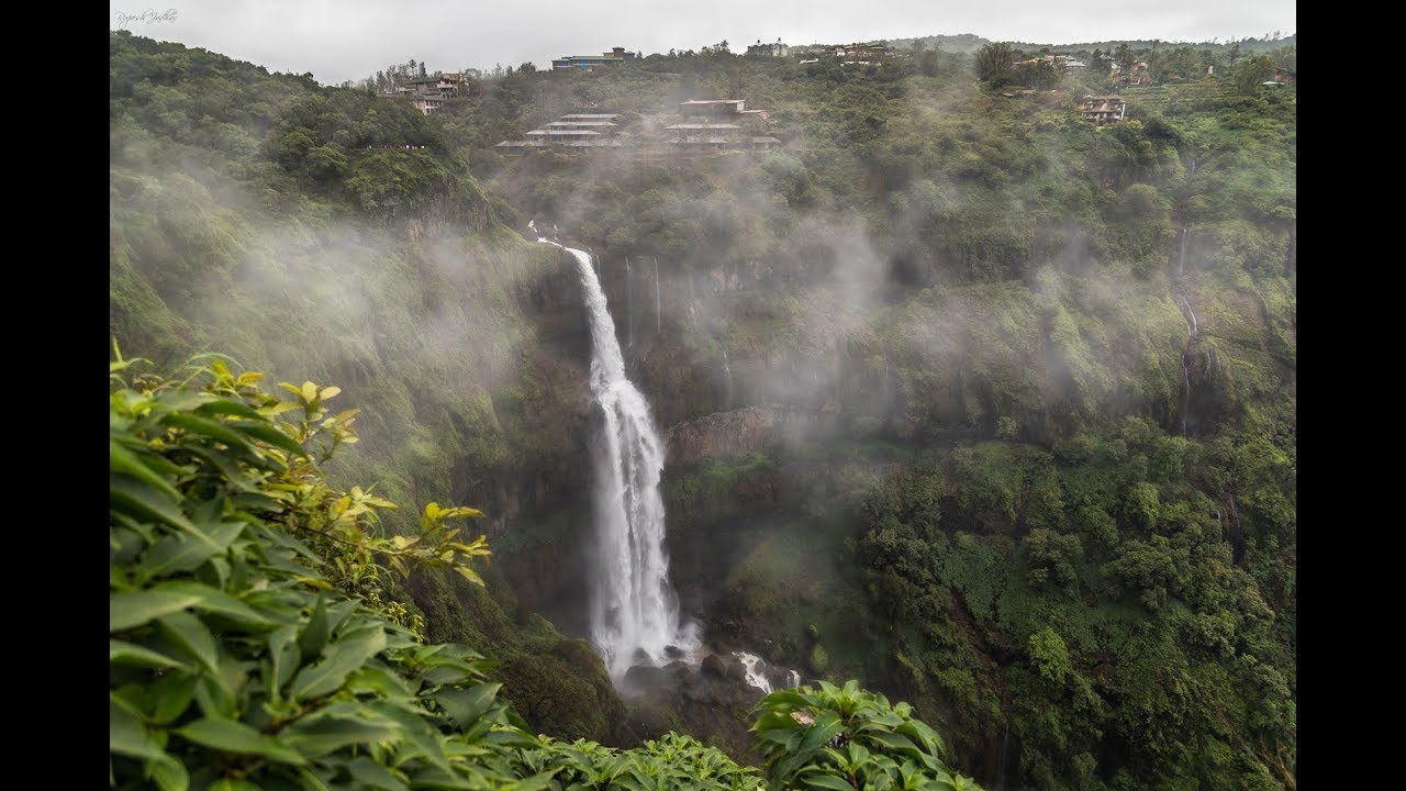 [HD] Lingmala Waterfall | Mahabaleshwar | July 2018 | DJI spark drone ...