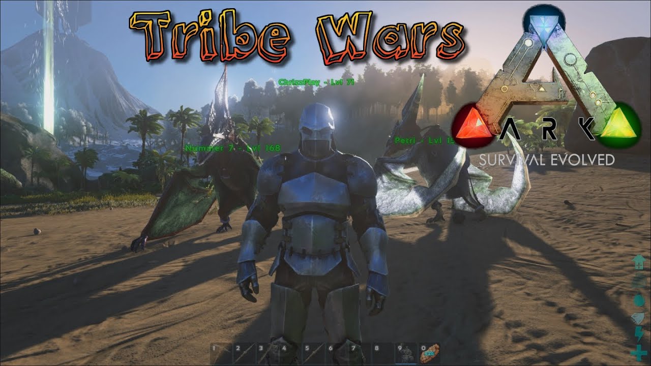 Ark Survival Evolved - Was ist Tribe Wars? Gameplay German Deutsch ...
