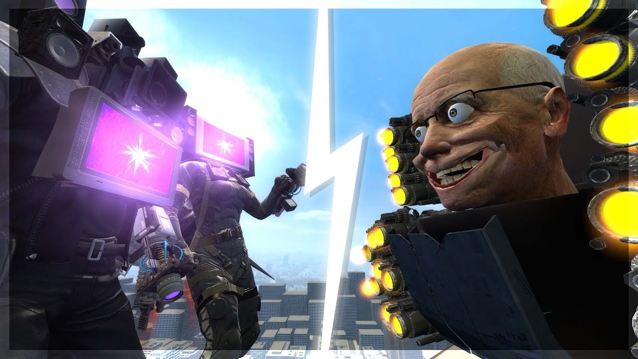 NEW TRI-TITAN WOMAN AND TRI-TITAN MAN VS SKIBIDI TOILET SCIENTIST ...