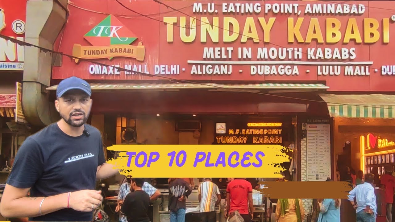 Lucknow Best Food Places | Tunde Kabab | Lucknow Food Tour | Lucknow ...