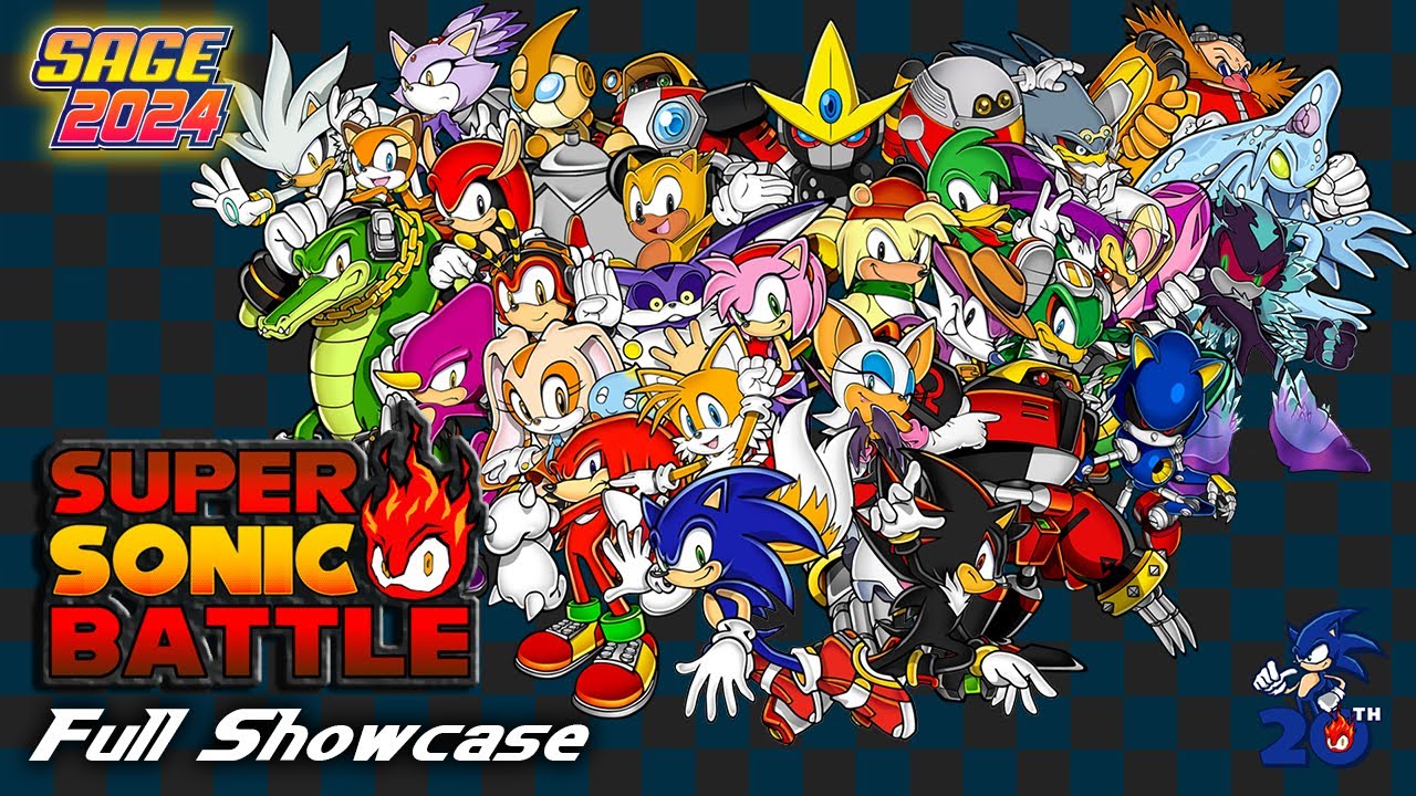 Super Sonic Battle - Full Character/Level Showcase [SAGE 2024 Release ...
