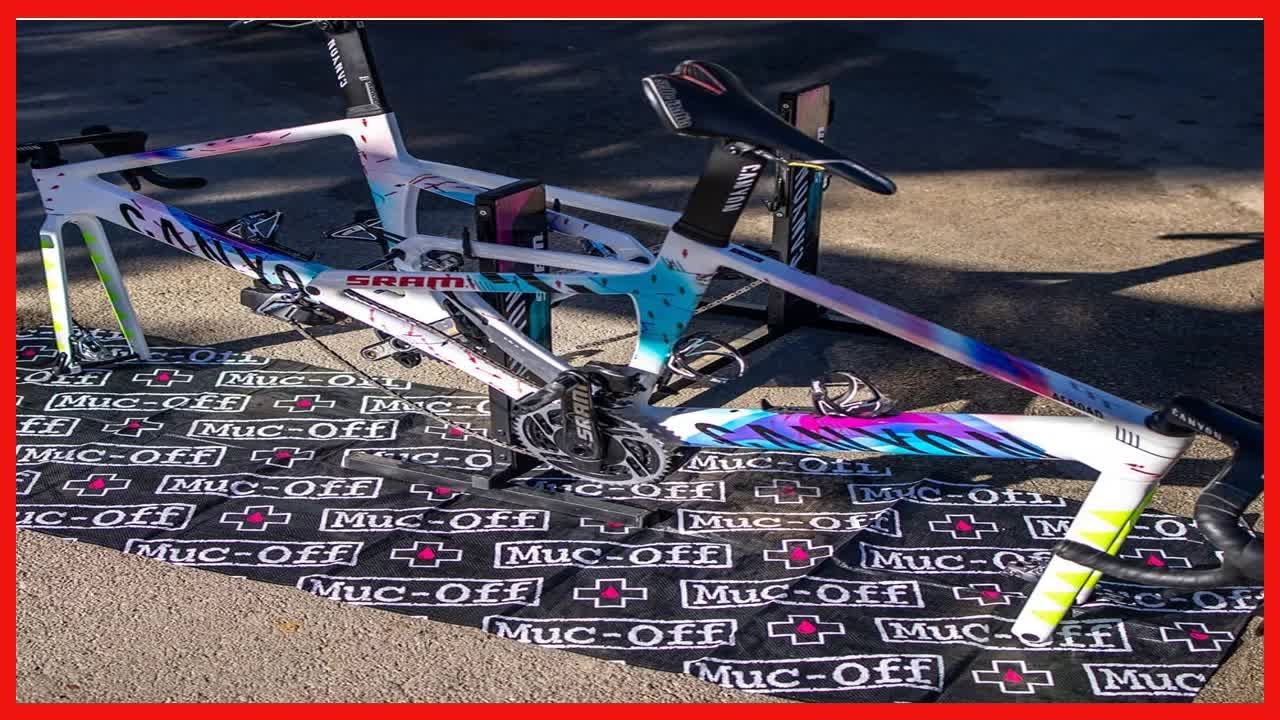 Great product - Muc Off Foldable Waterproof Bike Mat, Black, one Size ...
