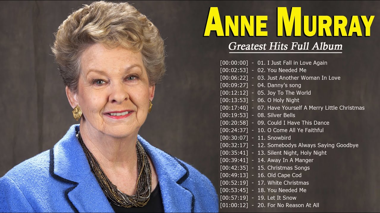 Anne Murray Greatest Hits Country Love Songs - Best Songs of Anne ...