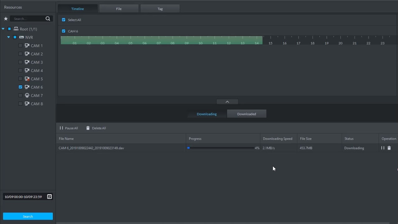 DSS Express S Backup via Download Center - YouTube