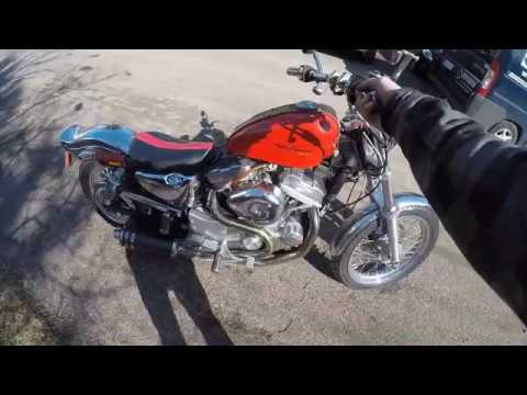 Testissä 1200cc Harley davidson!