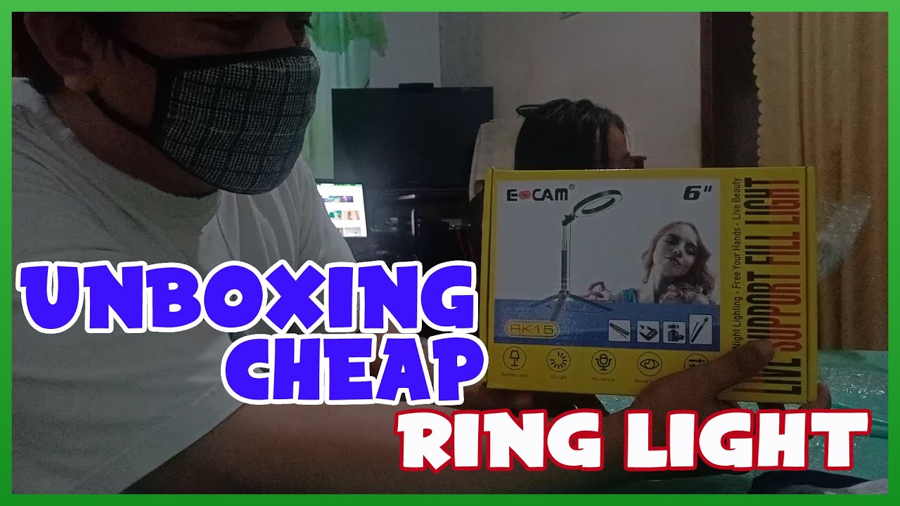 UNBOXING VERY CHEAP RING LIGHT | AFFORDABLE BUT POWERFUL GADGET FOR ...