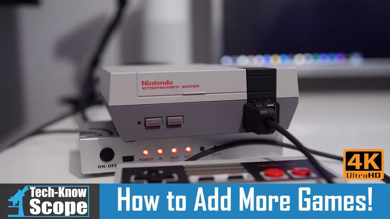 ️ Tech-Hack | Add More Games to The NES Classic Edition Console - YouTube
