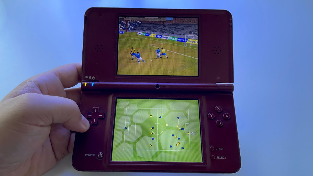 FIFA 09 | Nintendo DSi XL handheld gameplay - YouTube