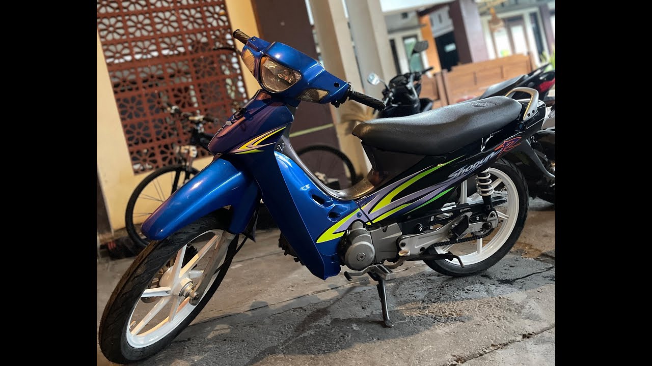 Simple Restoration my motorbike Shogun 110R - YouTube