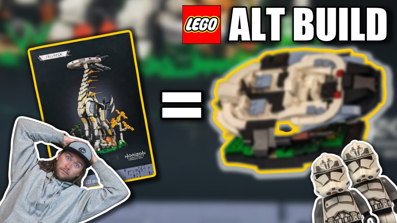 I Turned A LEGO Tallneck Into A LEGO Star Wars Hover Tank Moc! #76989 ...