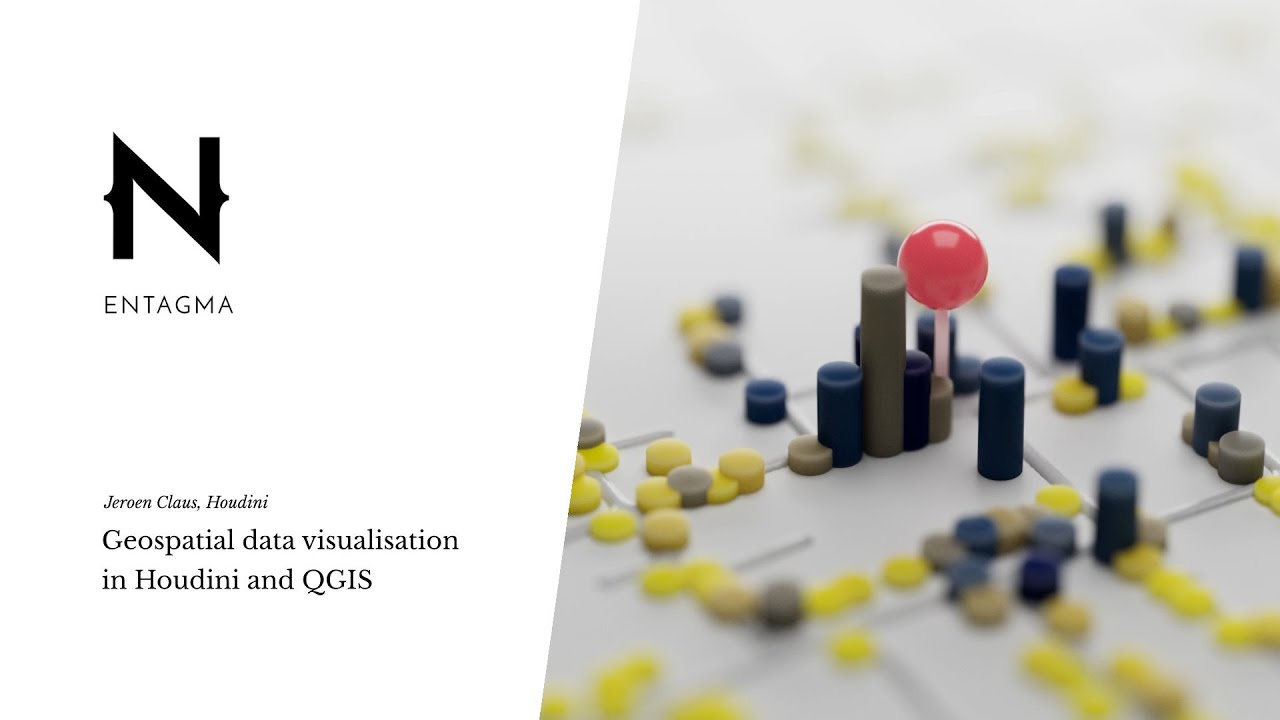 Guest Tutorial: Geospatial data visualisation in Houdini and QGIS - YouTube