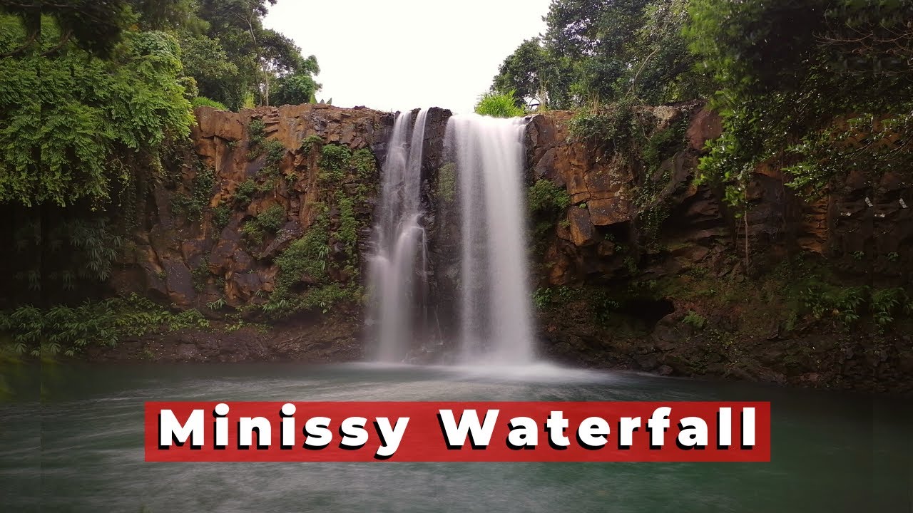 This WATERFALL is located in Réduit, Mauritius - YouTube