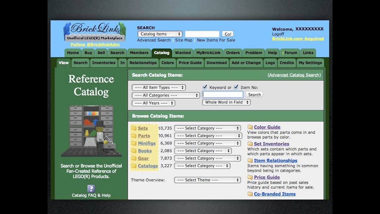 Beginner's Guide to BrickLink - YouTube