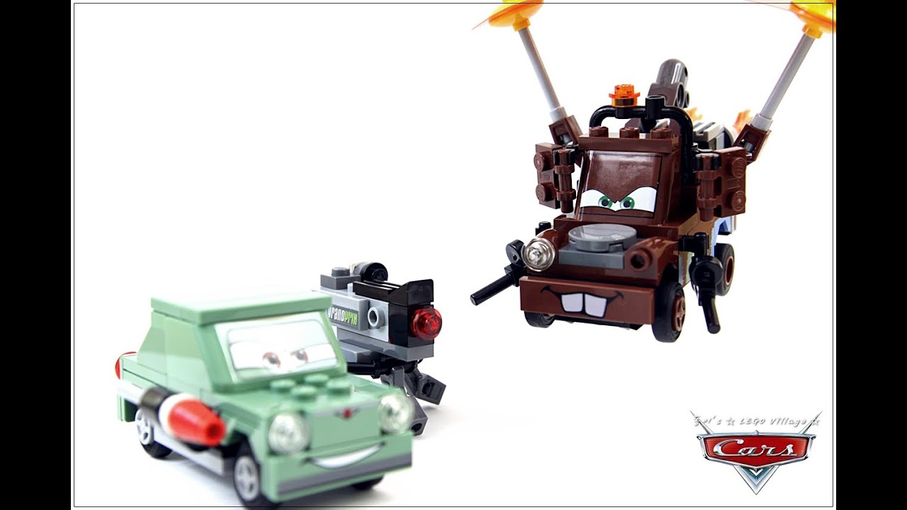 LEGO Cars 9483 Agent Mater's Escape - YouTube