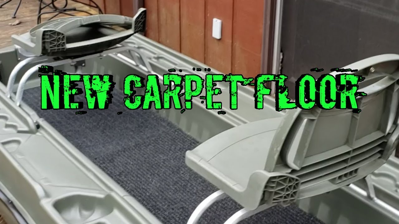 Pelican Bass Raider 10e | 2020 Modifications | Carpet Flooring - YouTube