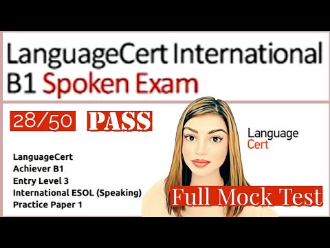 LanguageCert International ESOL SELT B1 Listening, Reading, Writing ...