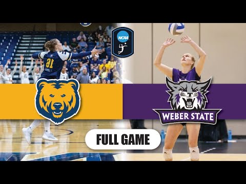 Northern Colorado vs Weber State NCAA Women's Volleyball Full Match