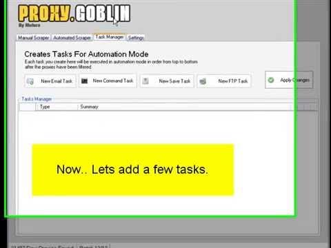 Proxy Checker & Scraper - Proxy Goblin Overview - YouTube