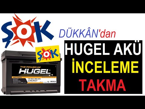 Hugel Action 12V 72Ah Akü 580 cca en, şok market hugel akü nasıl ...