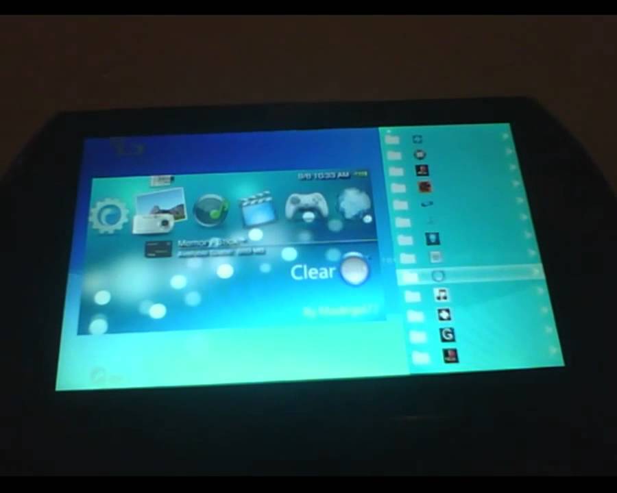 Custom XMB on psp go - YouTube