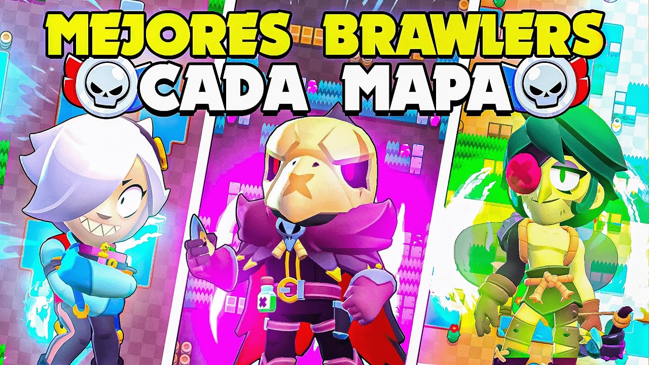 ¿CUÁL ES EL MEJOR BRAWLER DE CADA MAPA DE RANKED? 🏆 GUÍA DE PICKS PARA ...