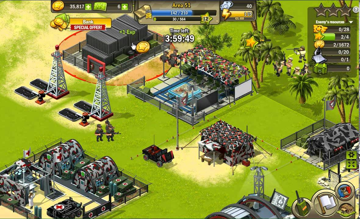 War Zone (Facebook) Gameplay Part 10 - YouTube